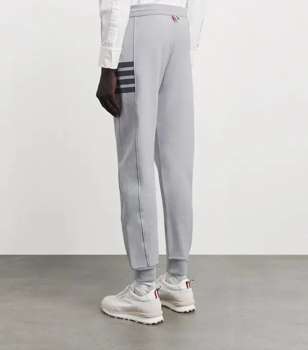 Thom Browne Cotton 4-bar Sweatpants - Grey