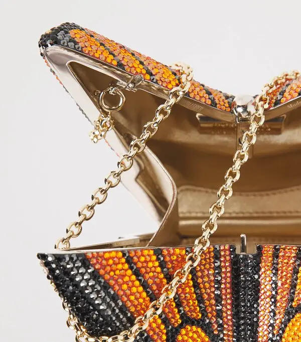 Judith Leiber Embellished Butterfly Clutch