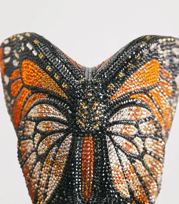 Judith Leiber Embellished Butterfly Clutch