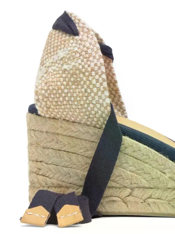 CastaÑer Chiara Canvas Wedge Espadrilles - Blue