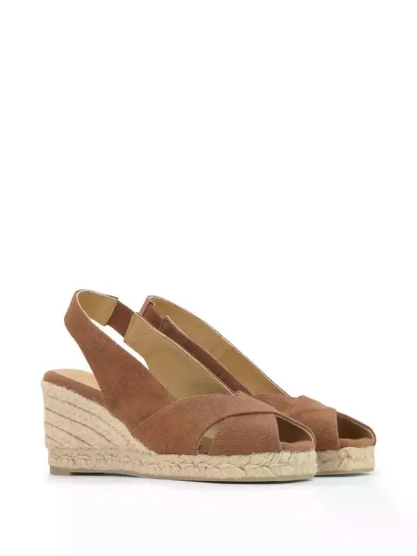 CastaÑer Diana Peep-toe Espadrilles
