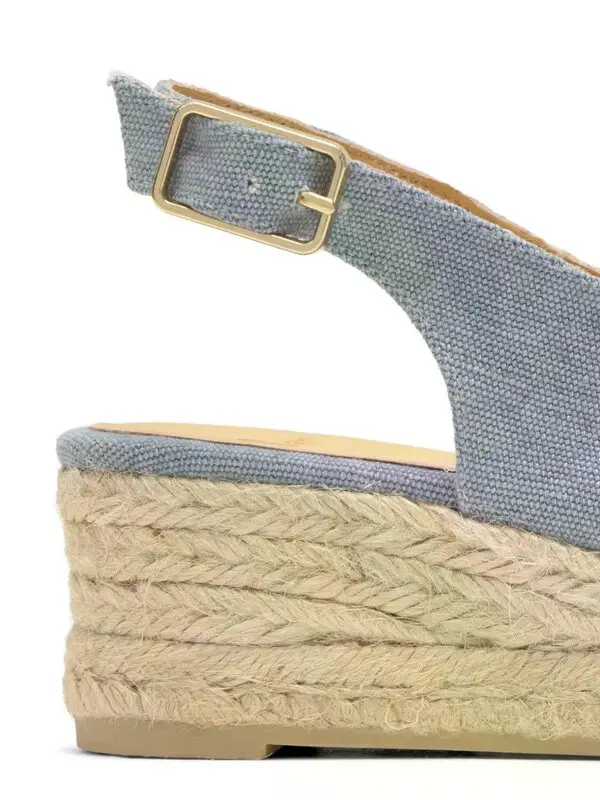 CastaÑer Dosalia Peep-toe Espadrilles - Blue