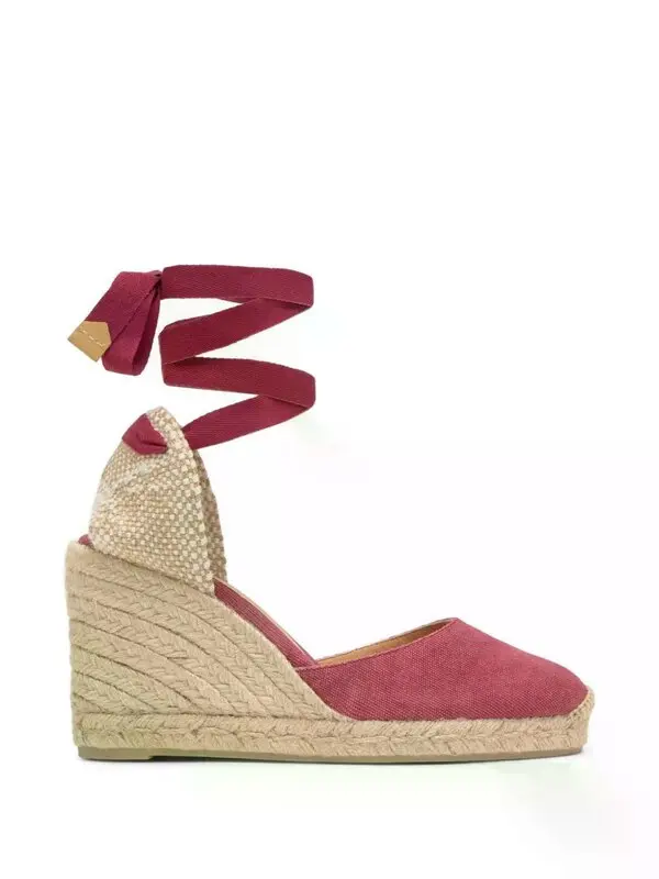 CastaÑer Carina Wedge Espadrilles - Red