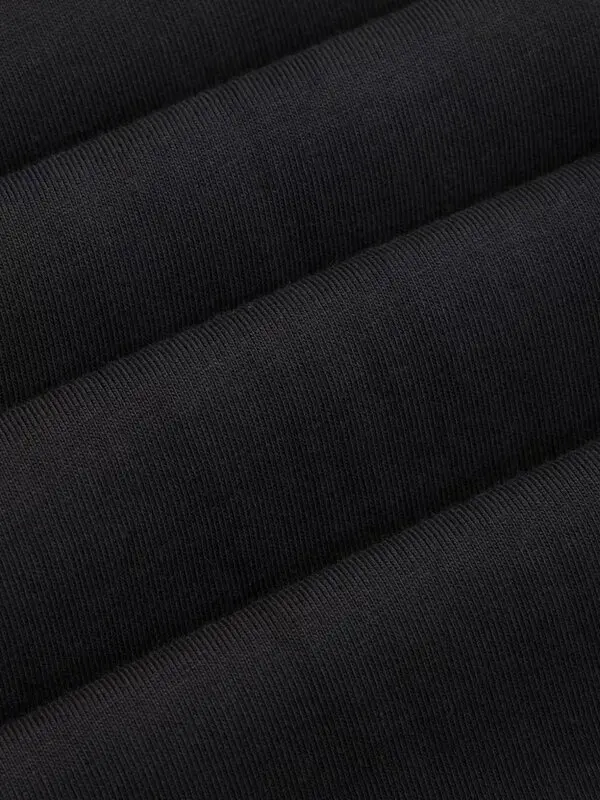 PAOLO PECORA Cotton T-shirt - Black