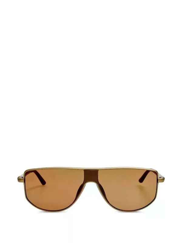 Jacquemus Corsa Pilot Sunglasses - Gold