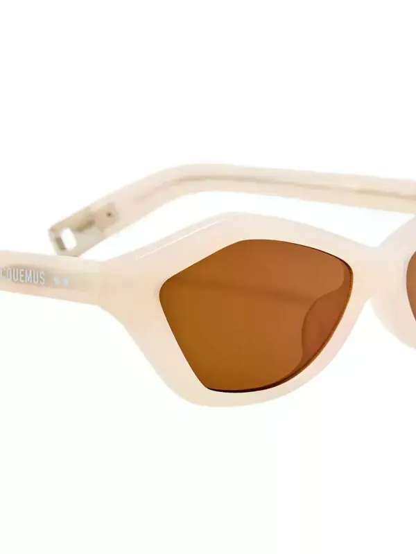 Jacquemus Geometric Frame Sunglasses