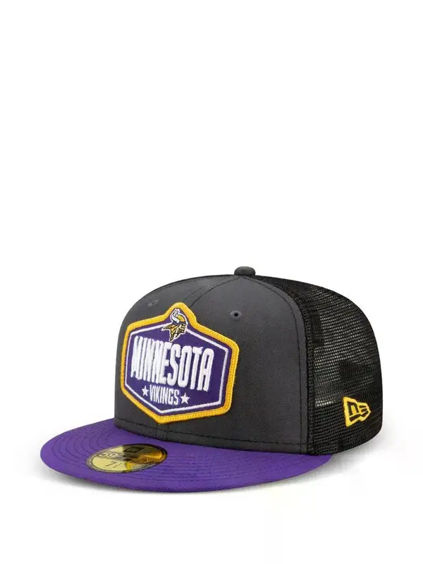 New Era 59fifty Mesh-panel Cap - Black