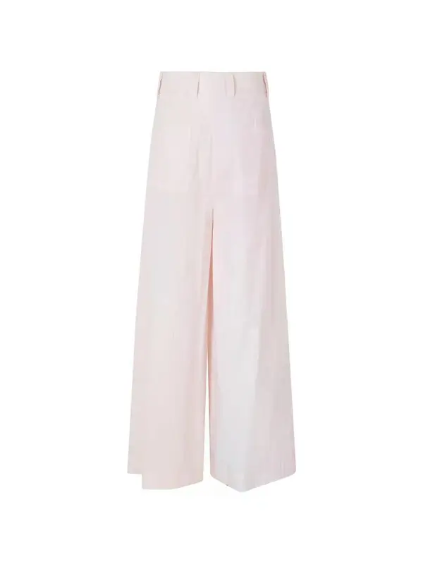 SOLOTRE Pleated Tailored Trousers