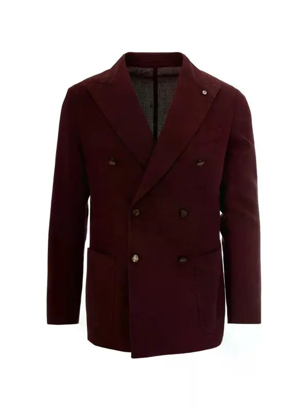 L.B.M. 1911 Double-breasted Peak-lapel Jacket