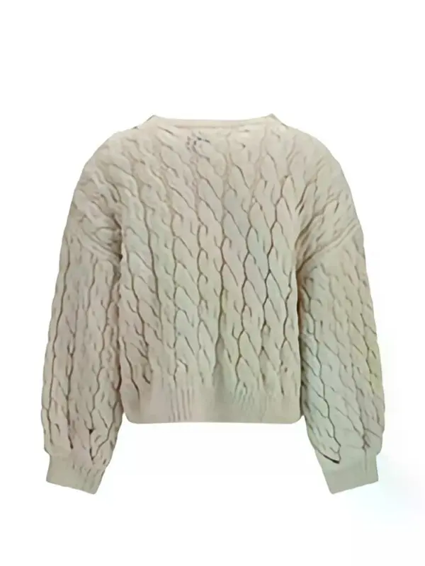 Loewe Anagram Cable Knit Sweater