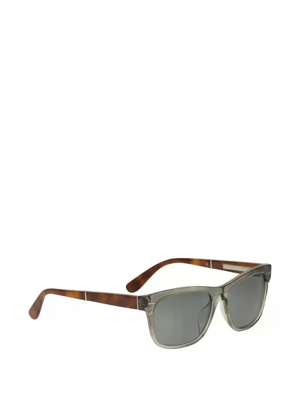 Brunello Cucinelli Tortoiseshell-effect Rectangle Sunglasses