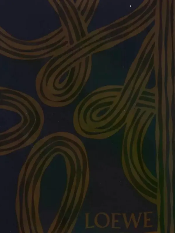 Loewe Anagram-print Silk Scarf