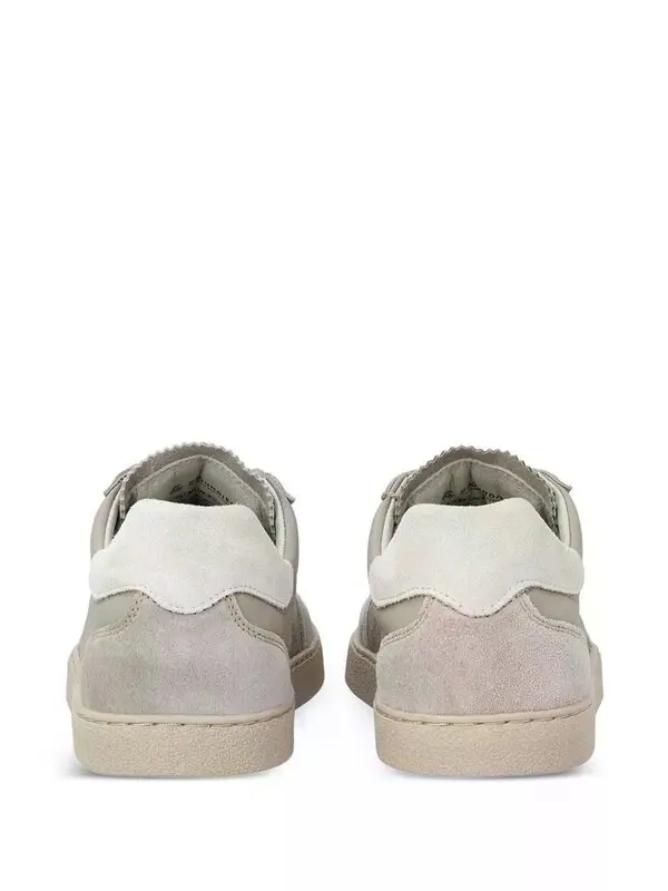 GROUNDS Suede Panelled Groundies Sneakers