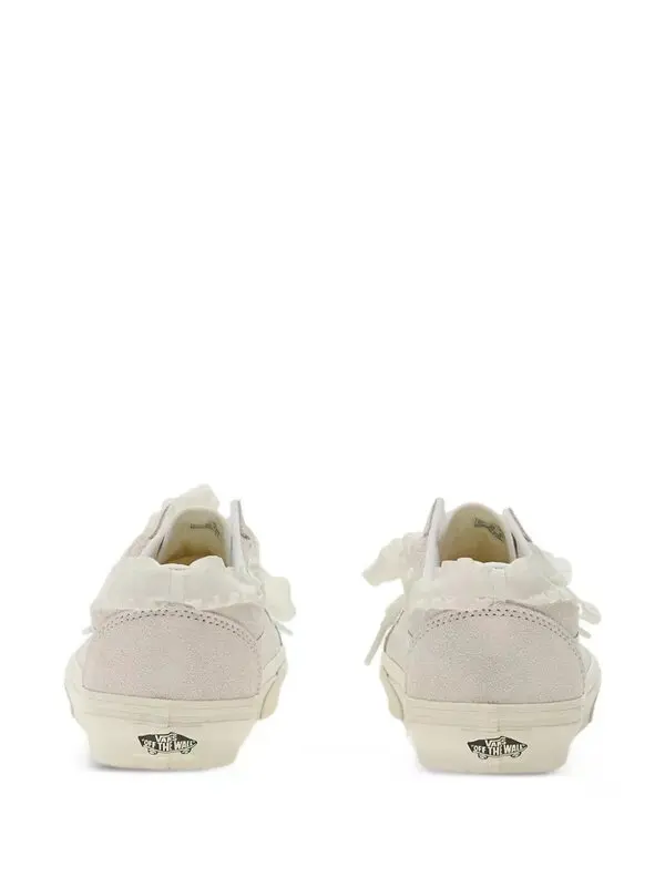 VANS Old Skool Sneakers With Ruffle Trim - White