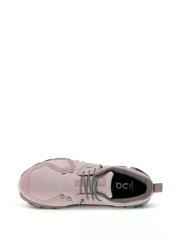 On Cloud Waterproof Lace-up Sneakers - Purple