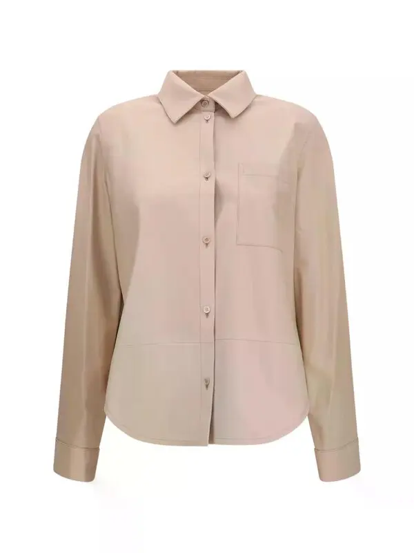 Loewe Suede Buttoned Shirt