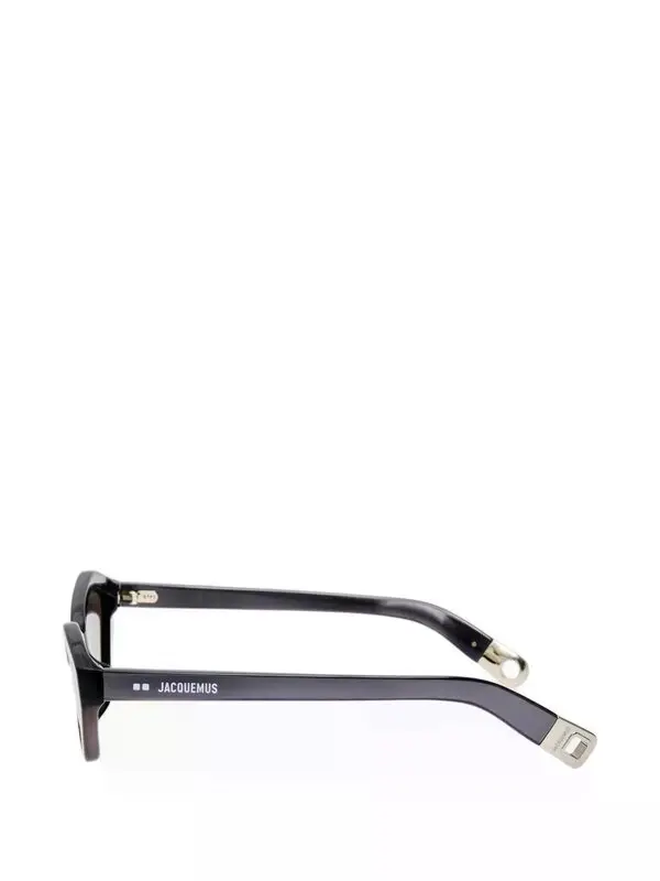Jacquemus Geometric Frame Sunglasses - Grey