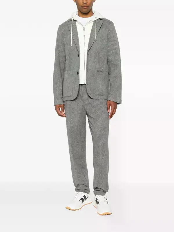 Mackage Pinstripe-pattern Hooded Blazer