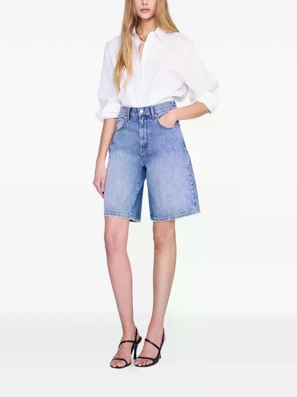 ANINE BING Jasper Denim Shorts
