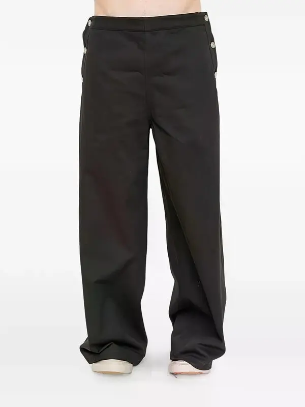 JUUN.J Layered Detail Wide-leg Trousers