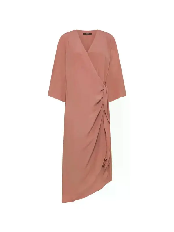 Seventy Asymmetric Wrap Dress