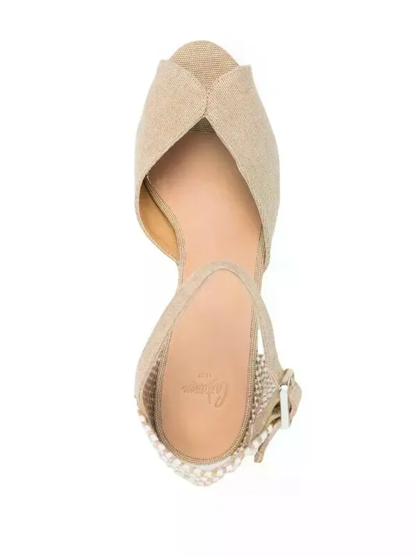 CastaÑer Bianca Wedge Sandals