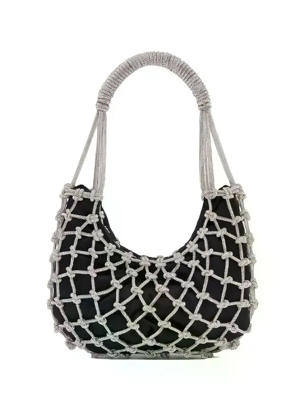 Rosantica Mini Nodi Shoulder Bag - Black