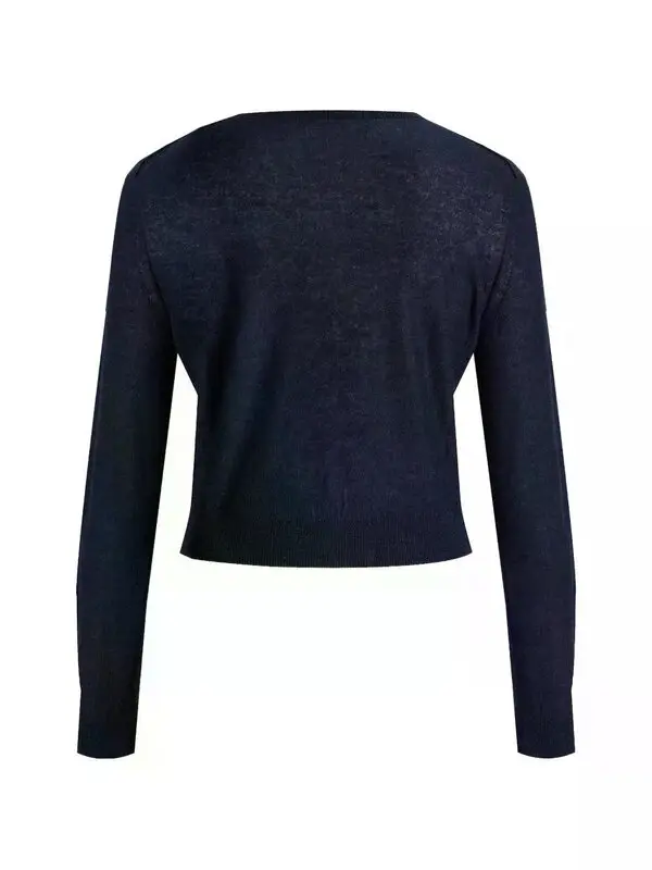 Erdem Lace-appliqué Fine-knit Cardigan