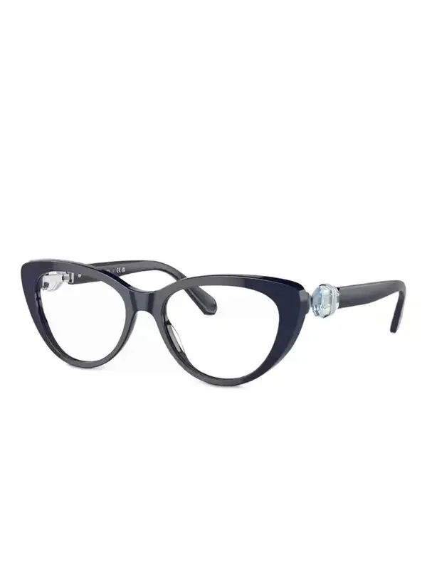 SWAROVSKI Cat-eye Crystal Embellished Glasses