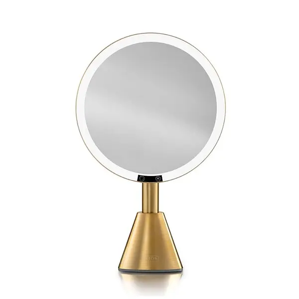 ILIOS LIGHTING 5x Deluxe Rechargeable Mirror - Gold