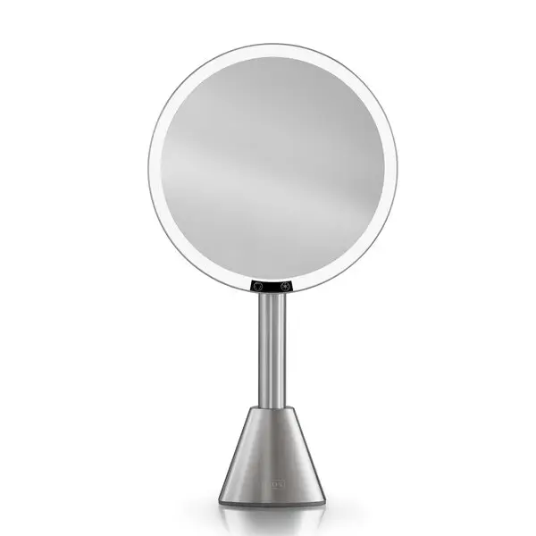 ILIOS LIGHTING 5x Deluxe Rechargeable Mirror - Silver