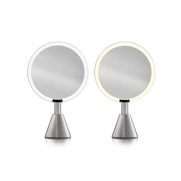 ILIOS LIGHTING 5x Deluxe Rechargeable Mirror - Silver