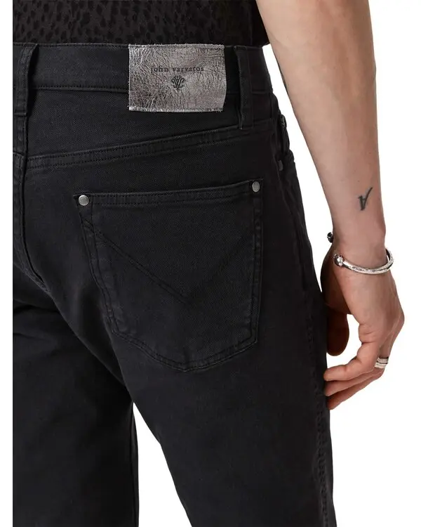 John Varvatos Pickup Slim Fit Jeans - Black