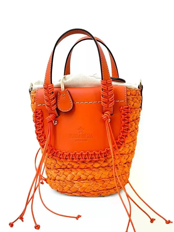CUBA LAB Habanera Woven Bucket Bag
