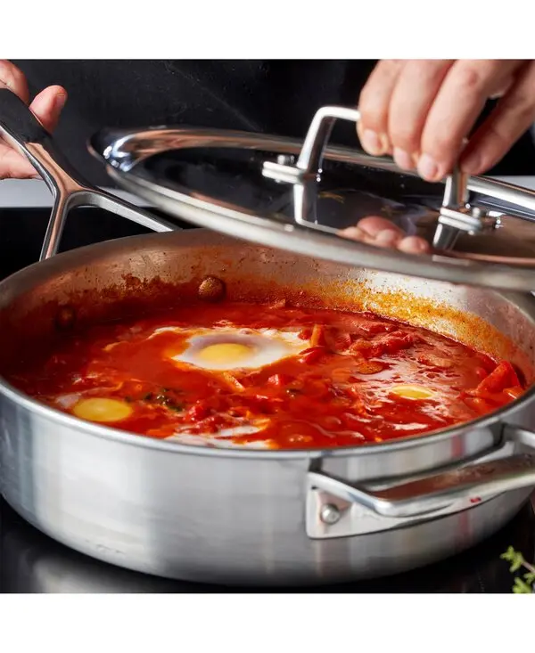 DEMEYERE Essential 5 Stainless Steel Saute Pan, 3 Qt