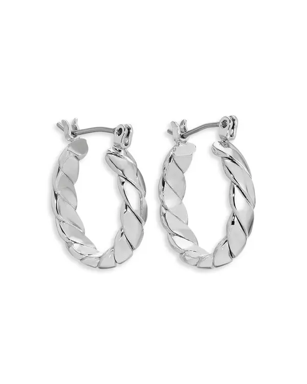 Ettika Textured Mini Hoop Earrings