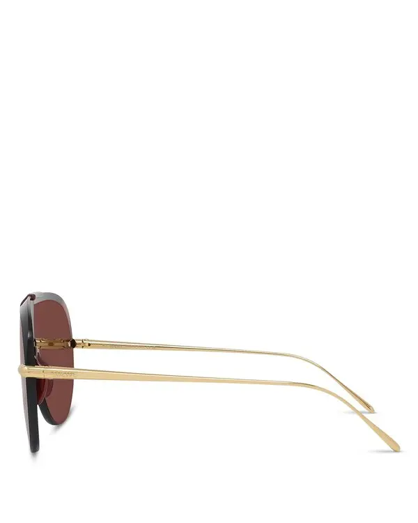 Loewe Slim Mask Sunglasses - Red/red
