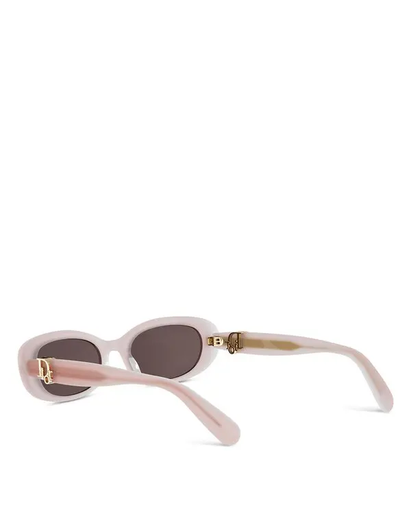 Dior Oblique B1i Oval Sunglasses - Rose/grey