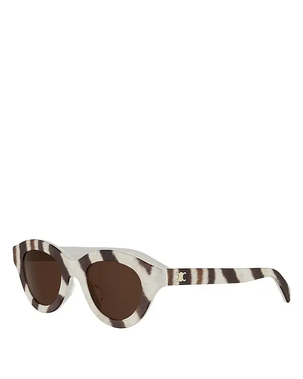 Celine Triomphe Mini Pantos Sunglasses - Brown