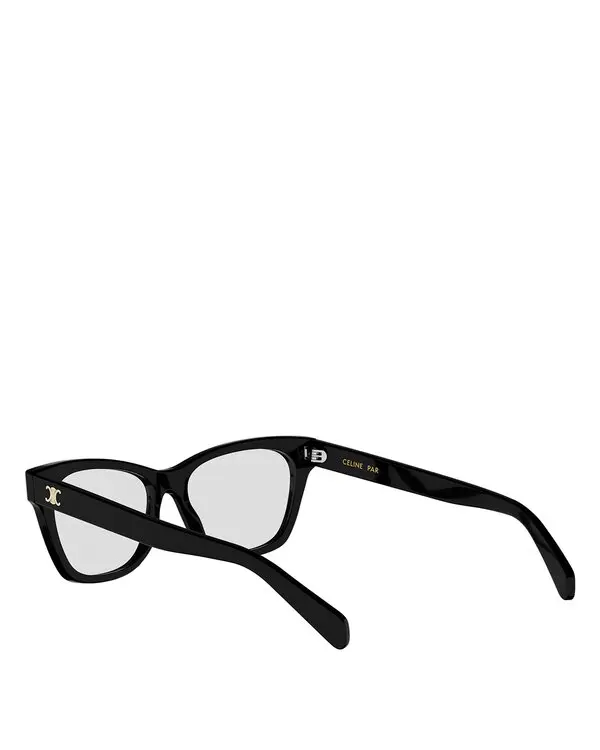 Celine Triomphe Mini Cat Eye Eyeglasses, 54mm