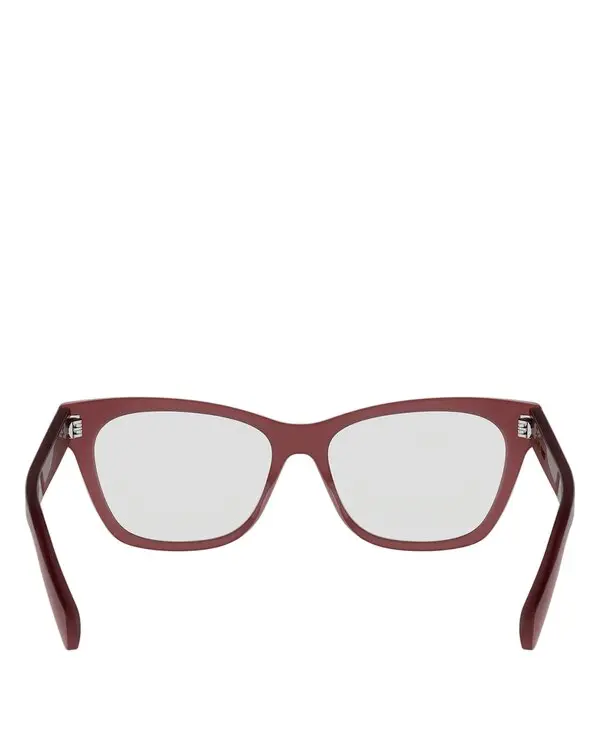 Celine Triomphe Mini Cat Eye Eyeglasses, 54mm