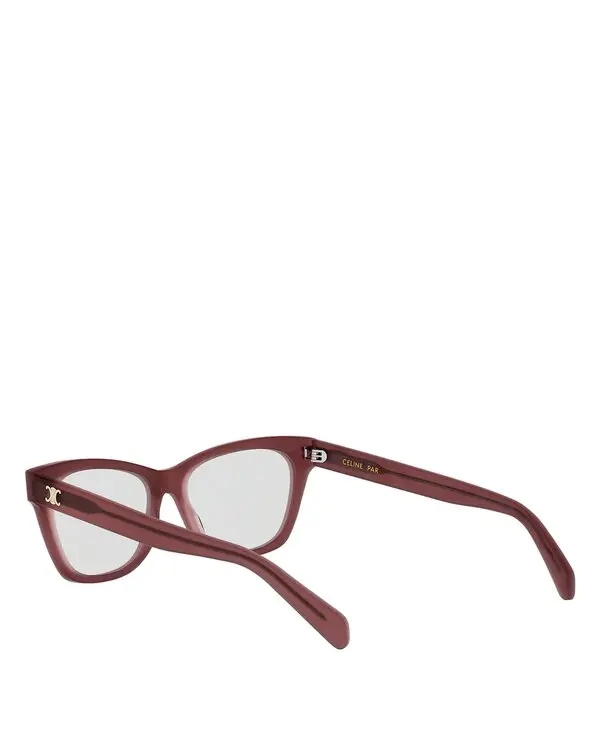 Celine Triomphe Mini Cat Eye Eyeglasses, 54mm