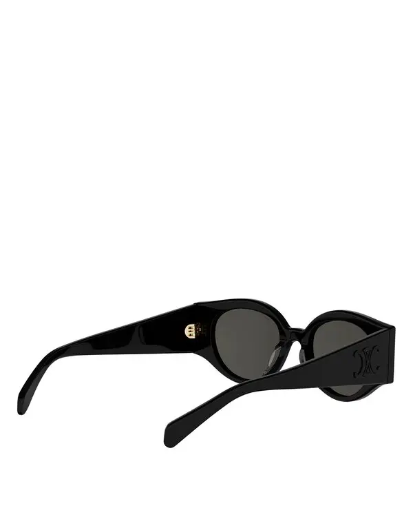 Celine Triomphe Stamp Round Sunglasses