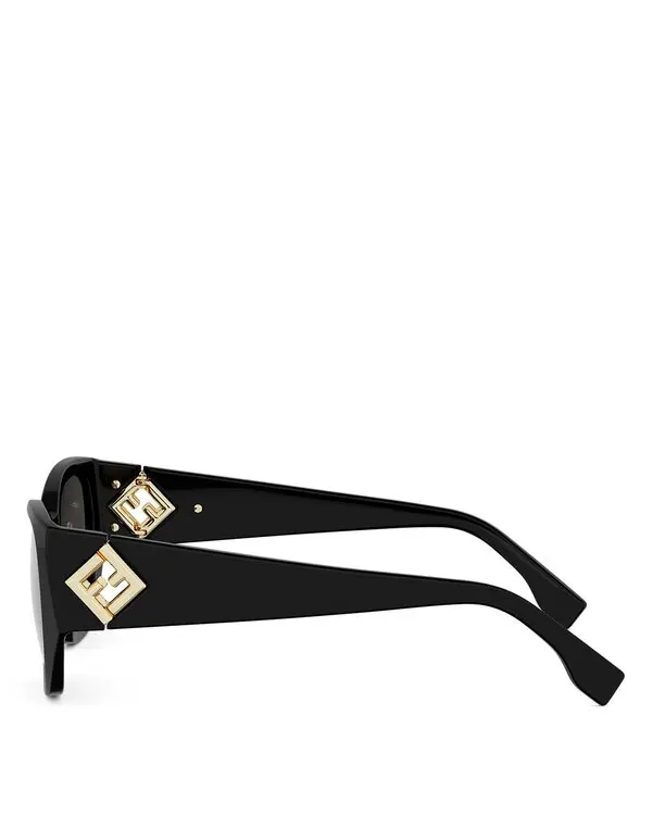 Fendi Ff Diamonds Cat Eye Sunglasses