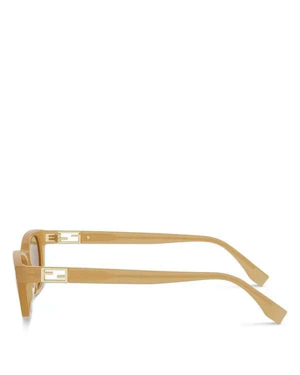 Fendi Baguette Cat Eye Sunglasses, 54mm
