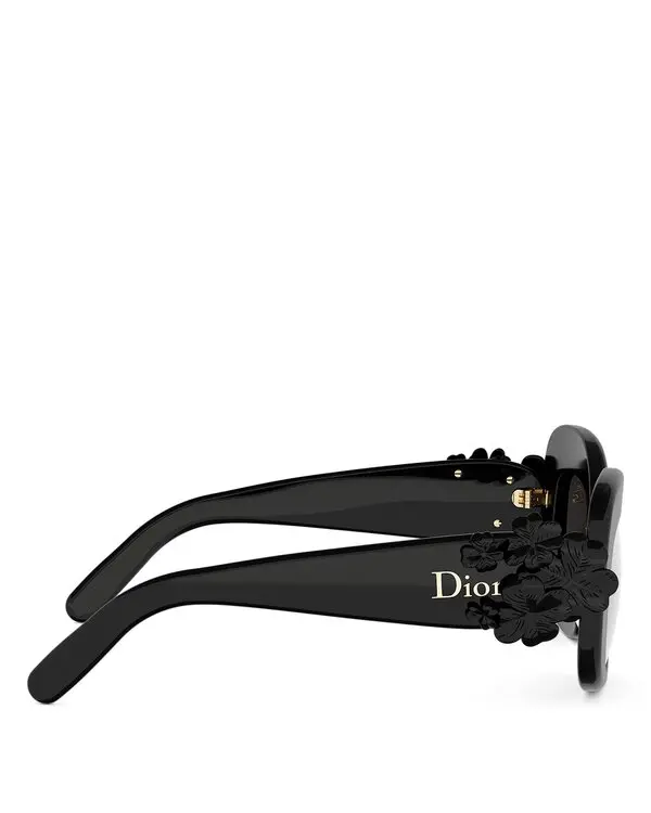 Dior Clover Butterfly Sunglasses - Black/grey