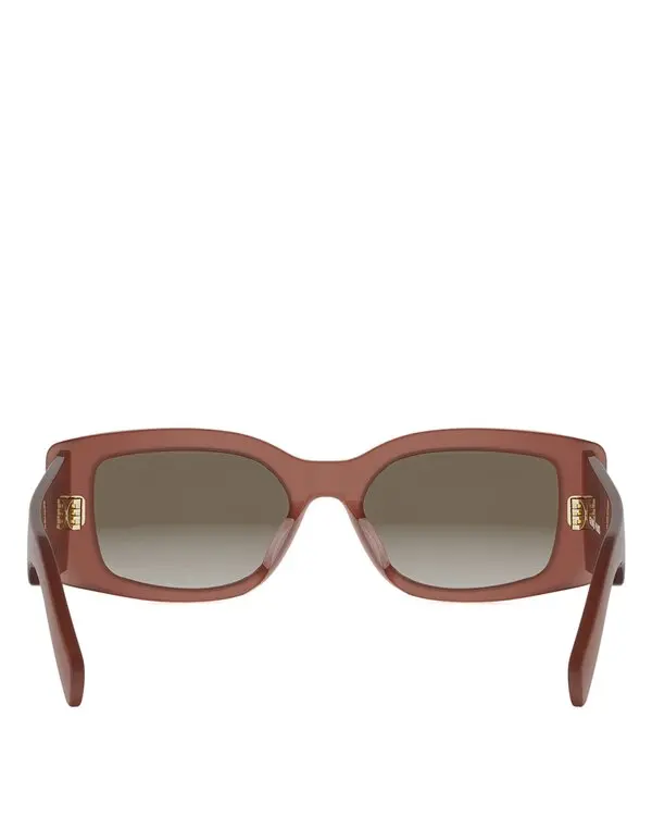 Celine Maxi Triomphe Rectangular Sunglasses