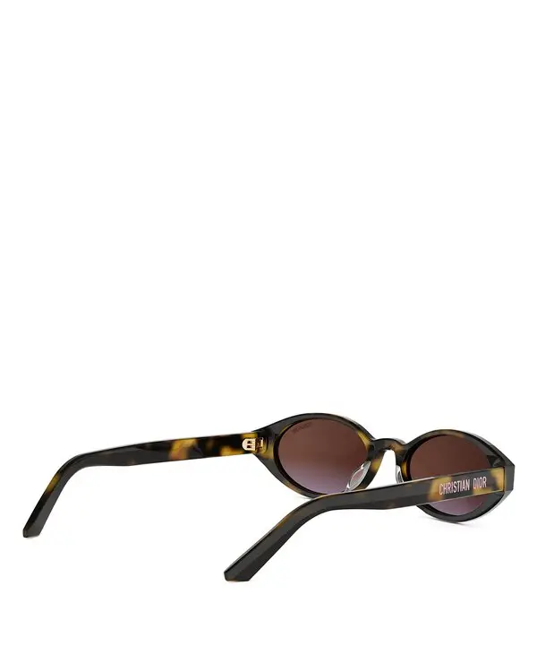 Dior Pacific Oval Sunglasses, 52mm