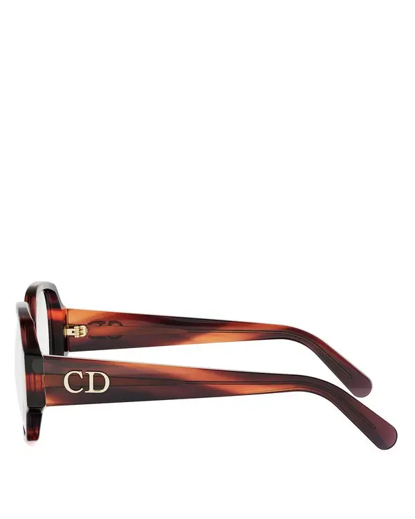 Dior Rectangular Eyeglasses 53mm