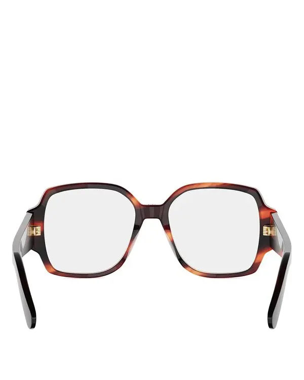 Dior Rectangular Eyeglasses 53mm